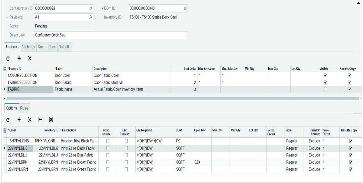 Acumatica Product Configurator - SWK Technologies