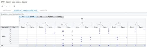 Acumatica User Activity & Performance Monitoring - SWK