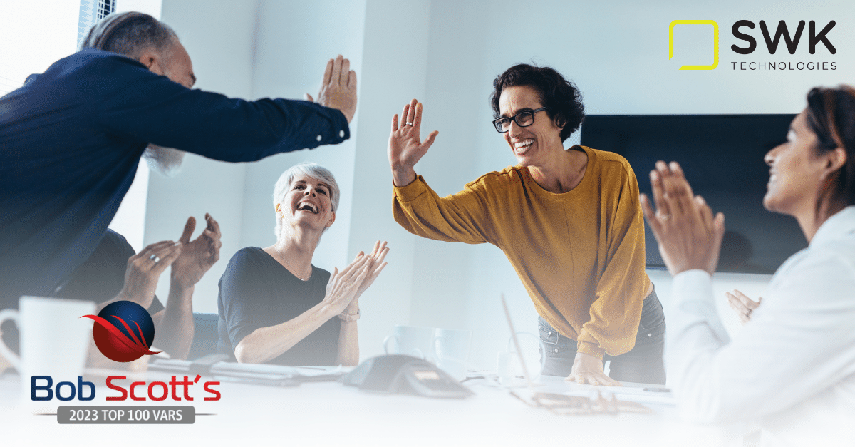 SWK Technologies Secures Spot on Bob Scott's Top 100 VARs List for the ...